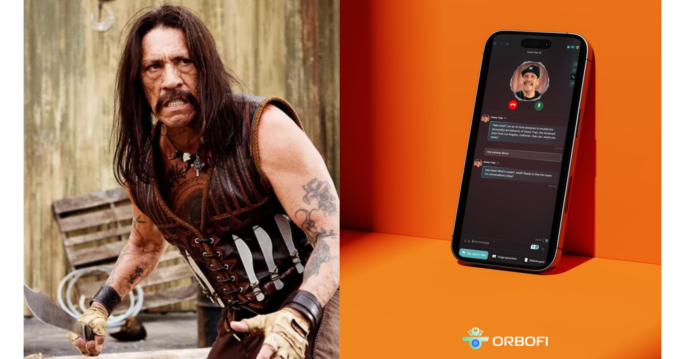 ORBOFI TRANSFORMS HOLLYWOOD'S DANNY TREJO INTO A REVOLUTIONARY VOICE AI ...
