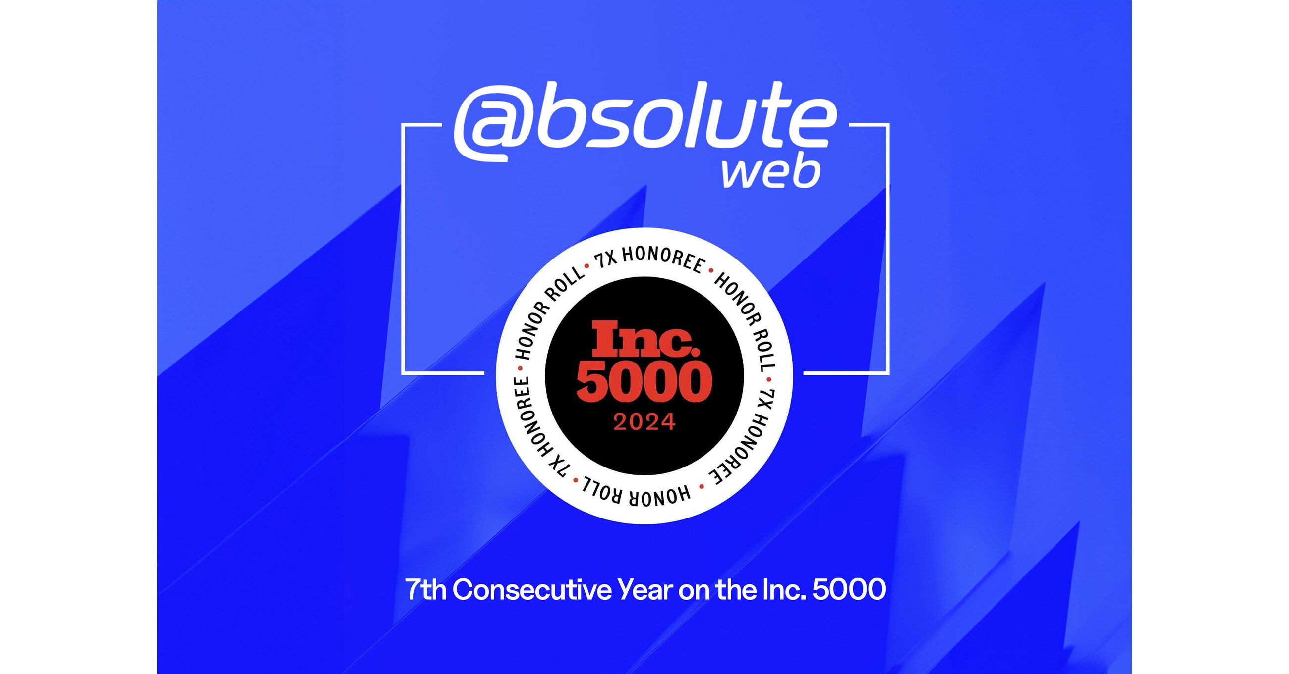 Absolute Web Achieves 7th Consecutive Year on the Inc. 5000