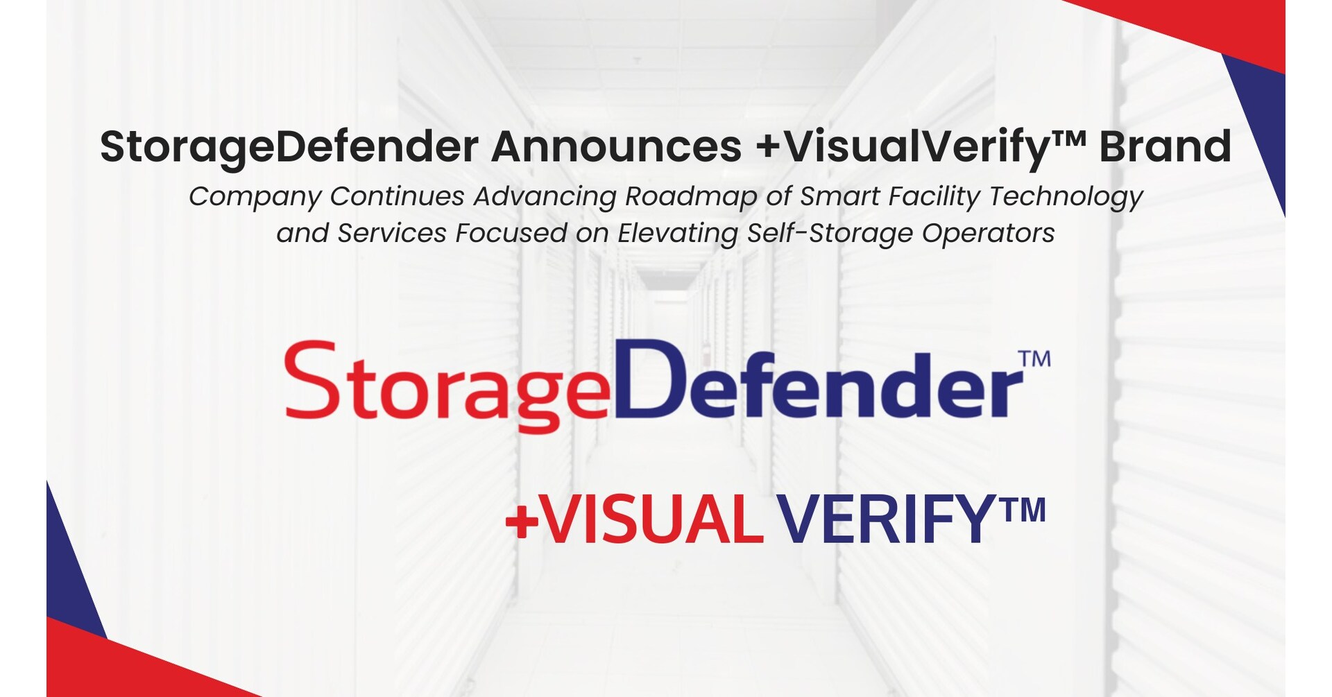 StorageDefender Inc. Proudly Announces +VisualVerify™ Brand