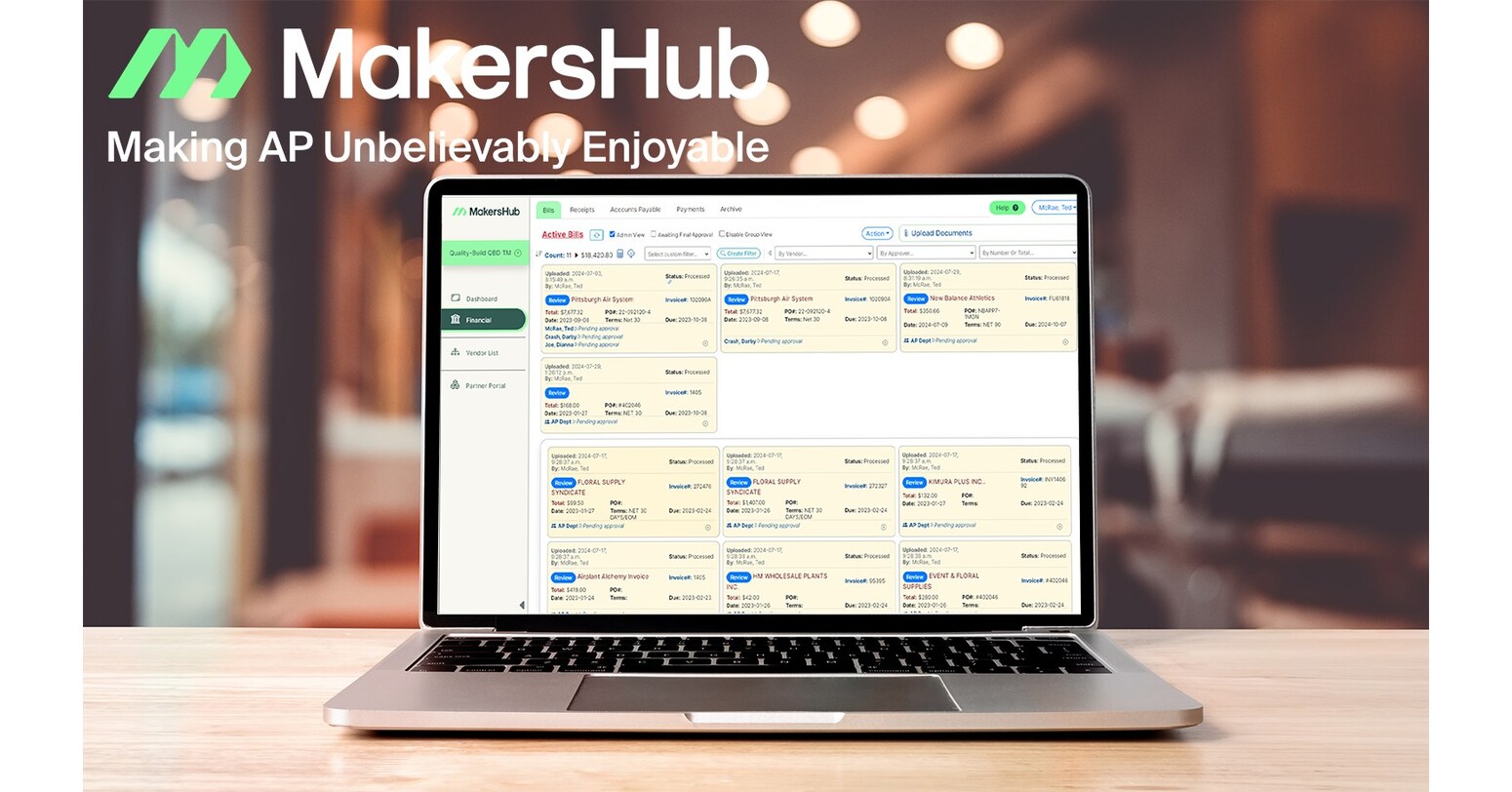 MakersHub Earns 2024 CPA Tech Innovation Award for Transforming AP