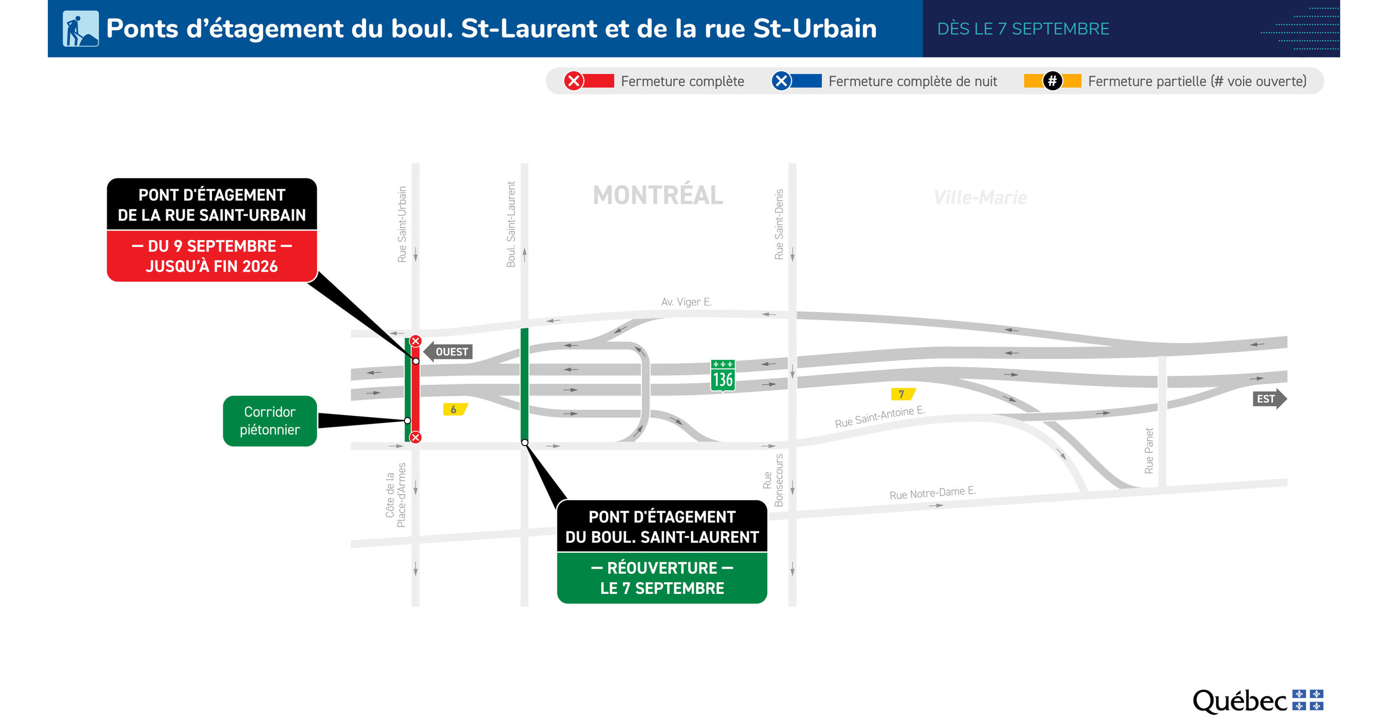 Réfection majeure des tunnels Ville-Marie et Viger - Réouverture du ...