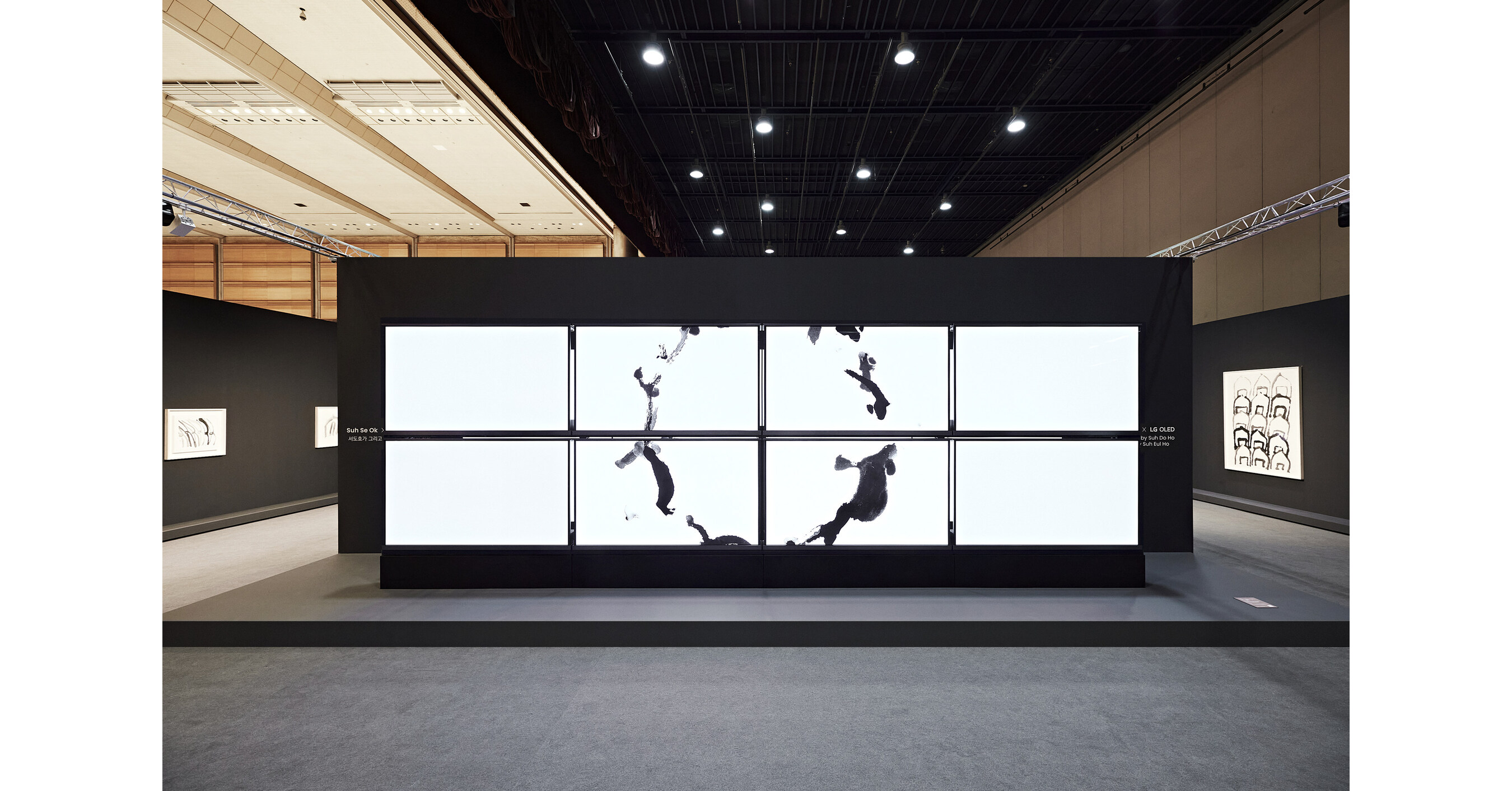 LG'S TRANSPARENT OLED TVS BECOMES THE DIGITAL CANVAS FOR KOREA'S MASTER ...