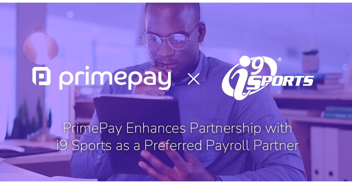 PrimePay Enhances Partnership with i9 Sports as a Preferred Payroll Partner
