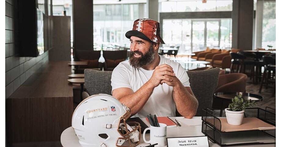 NFL Legend Jason Kelce Joining Marriott Bonvoy and Courtyard by ...