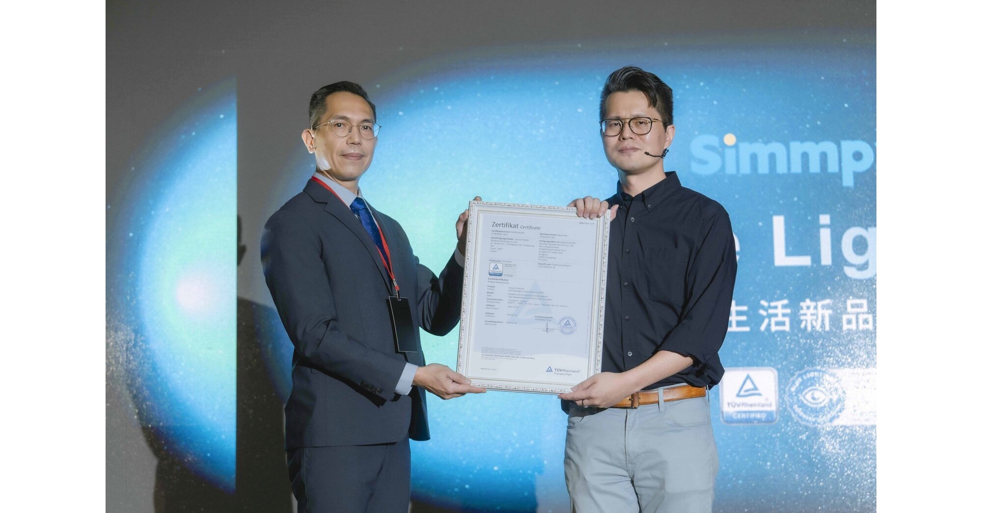 Daily Eye Care Upgrade: Simmpo Anti-Blue Light Screen Protectors Meet TÜV Rheinland 80% Blue ...