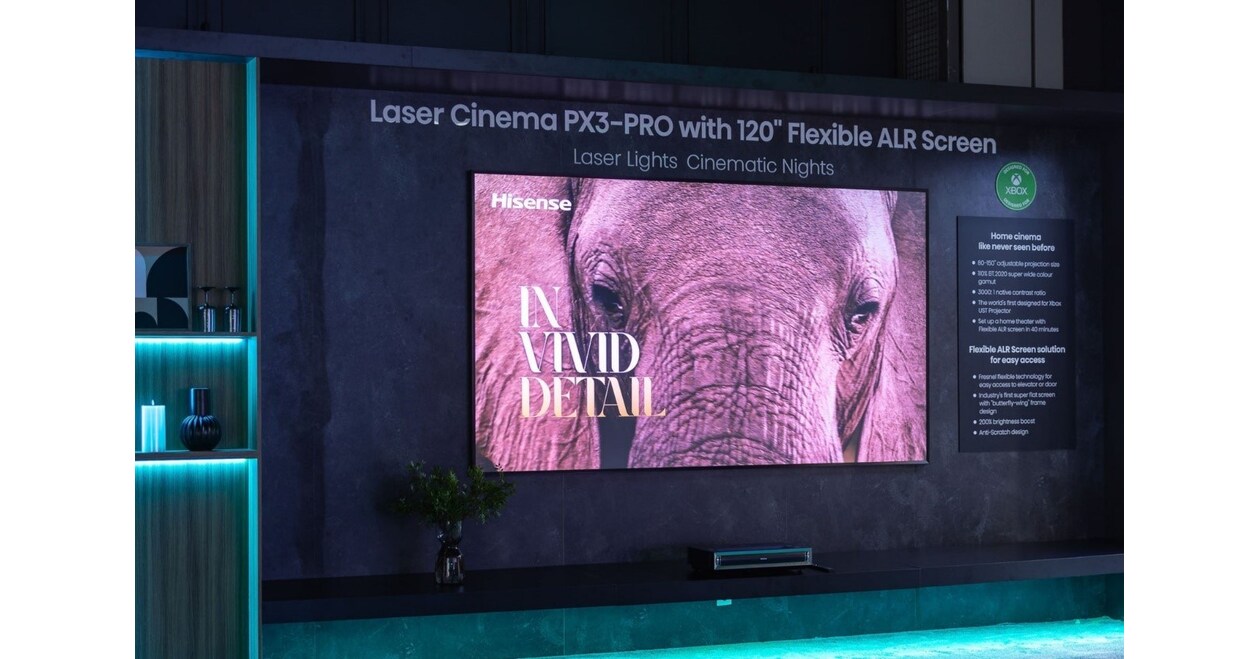 Os displays de tela grande da Hisense elevam o jogo a novas alturas no ...