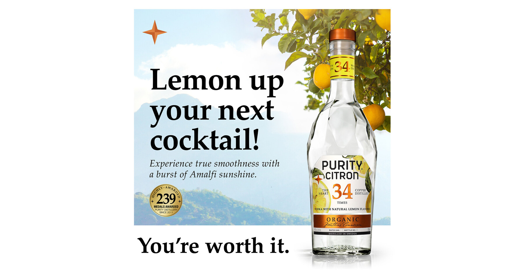 Purity Distillery Launches Purity Citron, the Latest Addition to the ...
