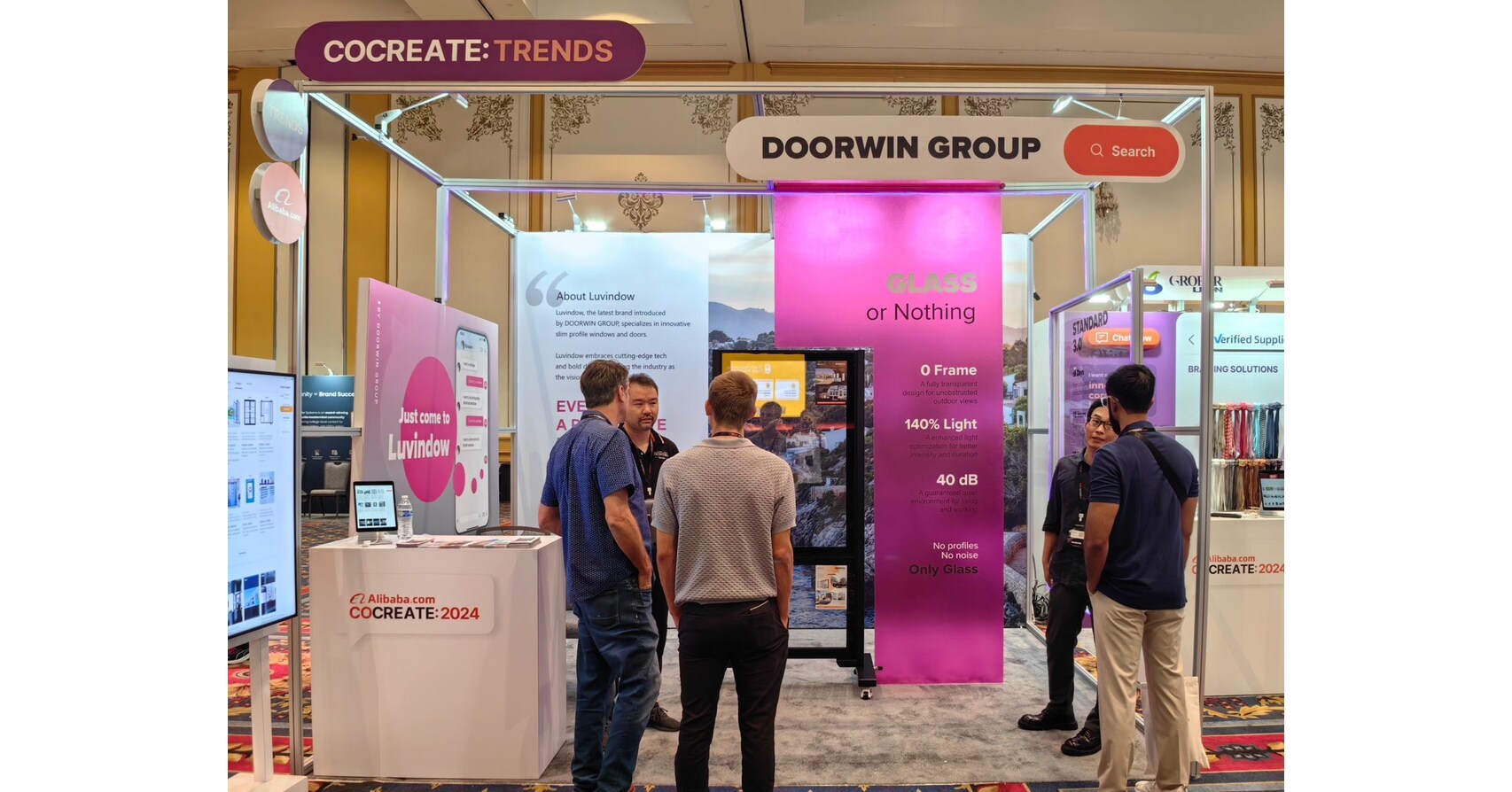 Luvindow Unveiled ZeroFrame Technology and Standard 3.0 services Concept at COCREATE:2024 Global ...