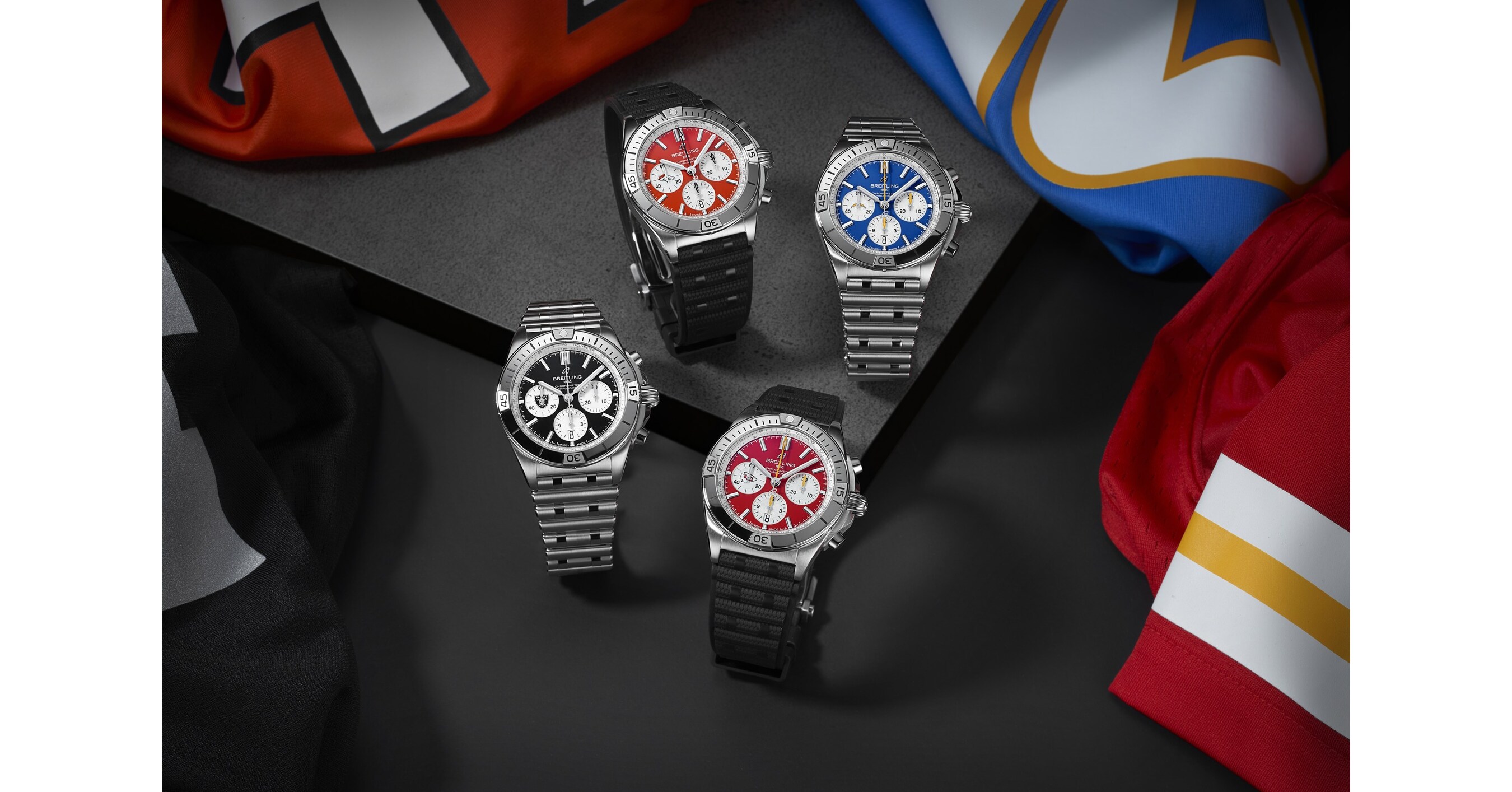 READY FOR THE FIELD: INTRODUCING THE BREITLING CHRONOMAT NFL COLLECTION