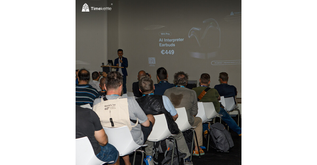 Viac než len zariadenie: Timekettle predstavuje na IFA 2024 tlmočnícke ...