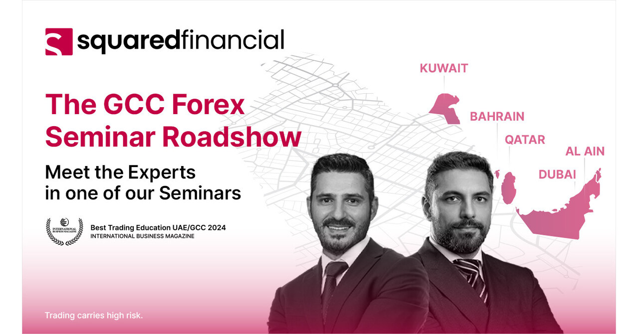 SquaredFinancial announces its Forex Seminars Roadshow in the GCC