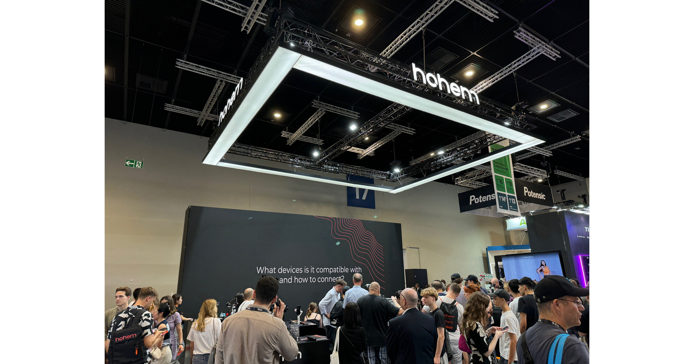 Hohem präsentiert auf der IFA Berlin 2024 Gimbal-Technologie auf dem ...