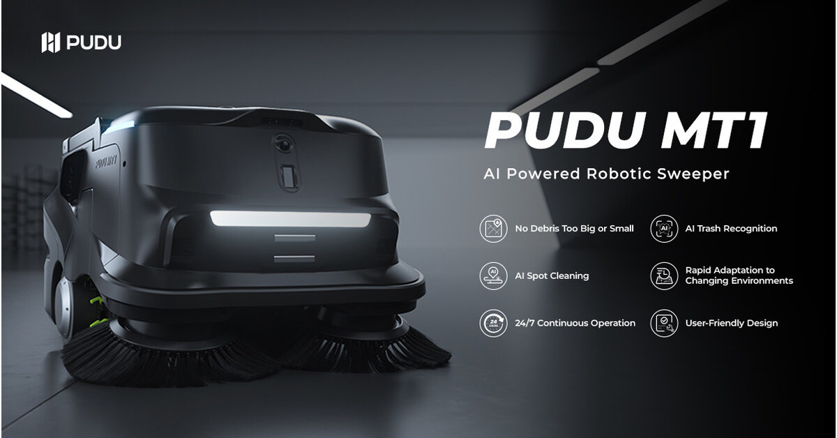 Pudu Robotics Launches PUDU MT1: AI Powered Robot in Large-Scale Cleaning