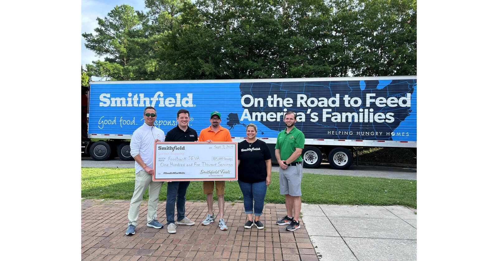 SMITHFIELD SUPPORTS FOODBANK OF SOUTHEASTERN VIRGINIA AND THE EASTERN SHORE WITH PROTEIN ...