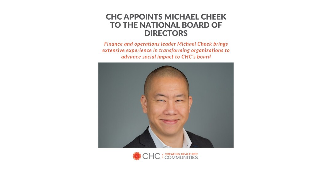 Michael Cheek Appointed to the CHC: Creating Healthier Communities ...