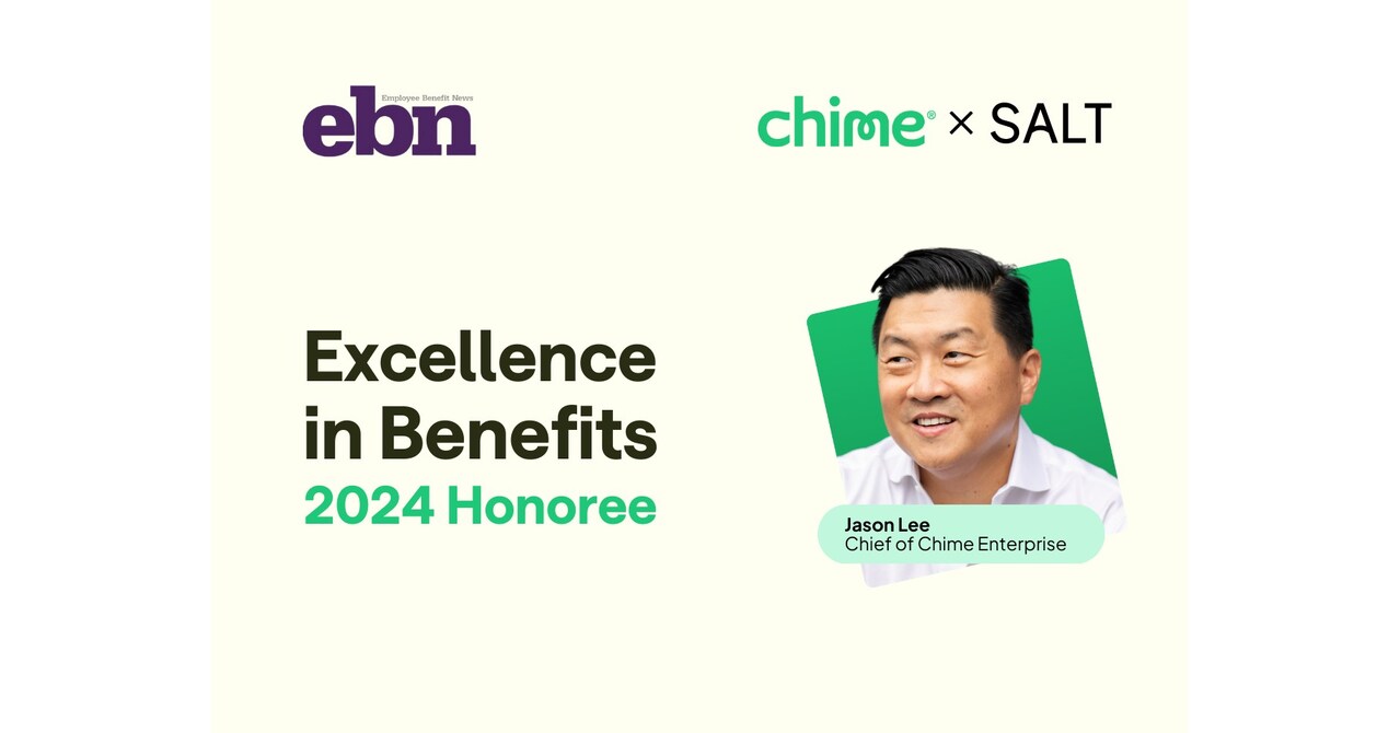 Jason Lee, Founder of Salt Labs (a Chime® Company) Recipient of EBN's ...