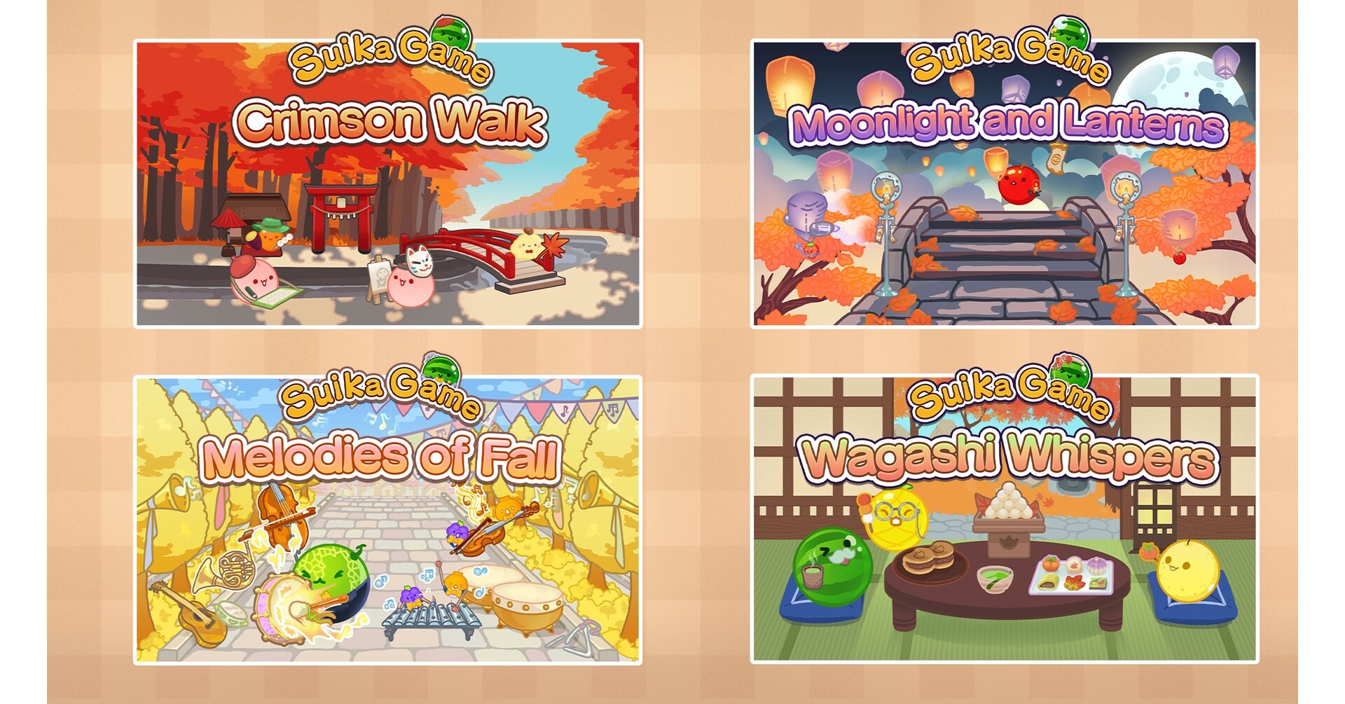 Unveil the Magic of Fall with Suika Game's '[Autumn Version] Special ...