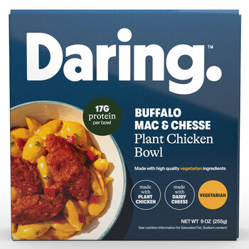 Daring Plant Chicken Introduces New Vegetarian Frozen Entrees