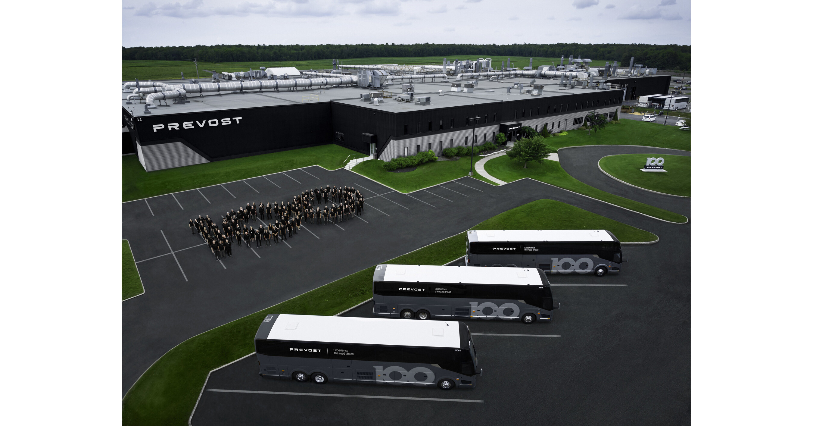 Prevost 100th Anniversary Celebration Culminates in Sainte-Claire