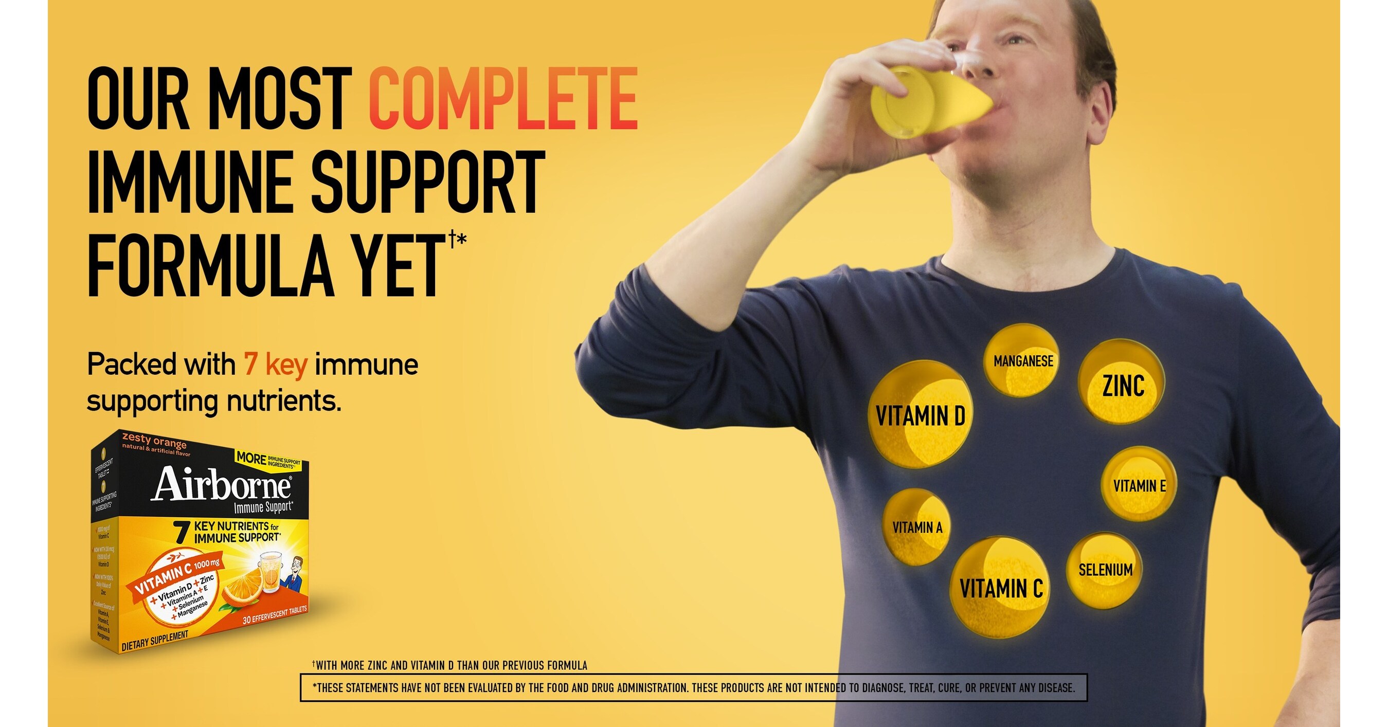 Airborne® Launches the Most Complete Immune Support Formula Yet*, Just ...