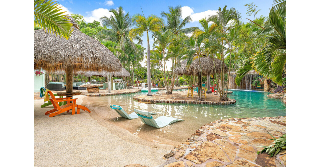 Jupiter Vacation Rentals Unveils First Private Resort: Kon-Tiki Falls