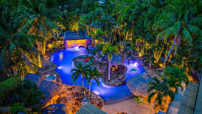 Jupiter Vacation Rentals Unveils First Private Resort: Kon-Tiki Falls