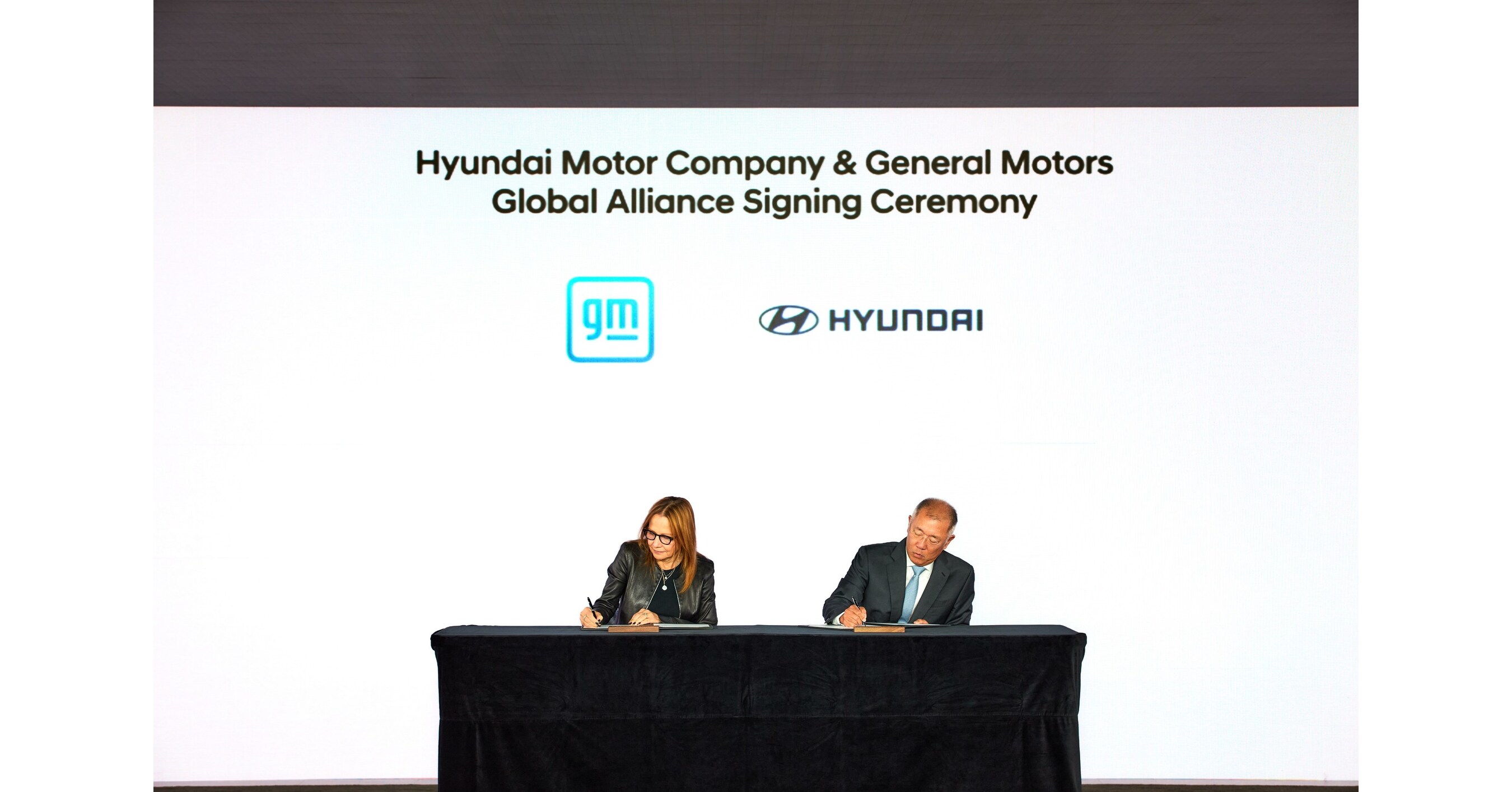 Hyundai and GM Sign Memorandum of Understanding to Explore ...