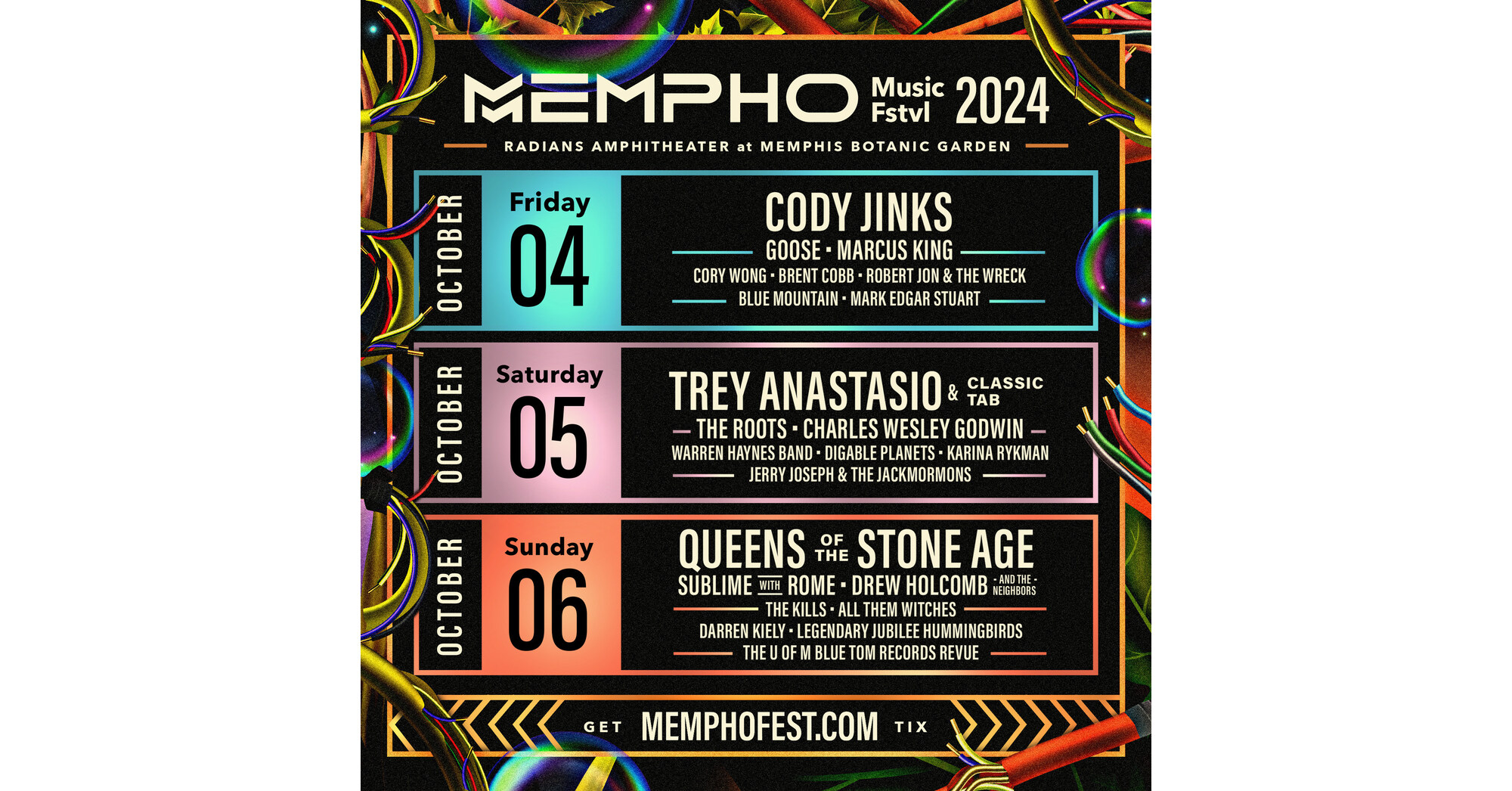 Mempho Presents Announces Artist Lineup for Mempho Fest in October