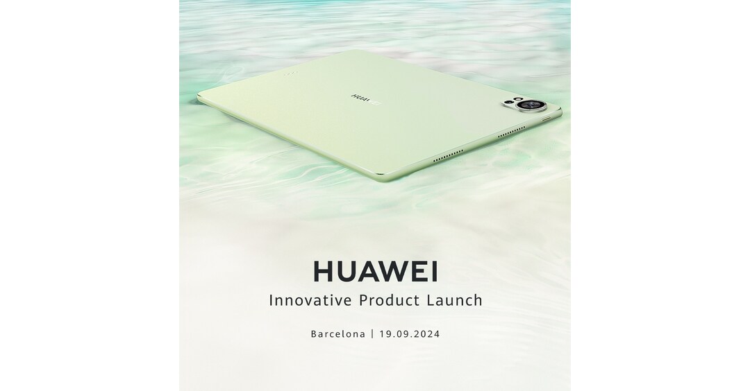 HUAWEI teases New MatePad, with stylish design for young trendsetting users
