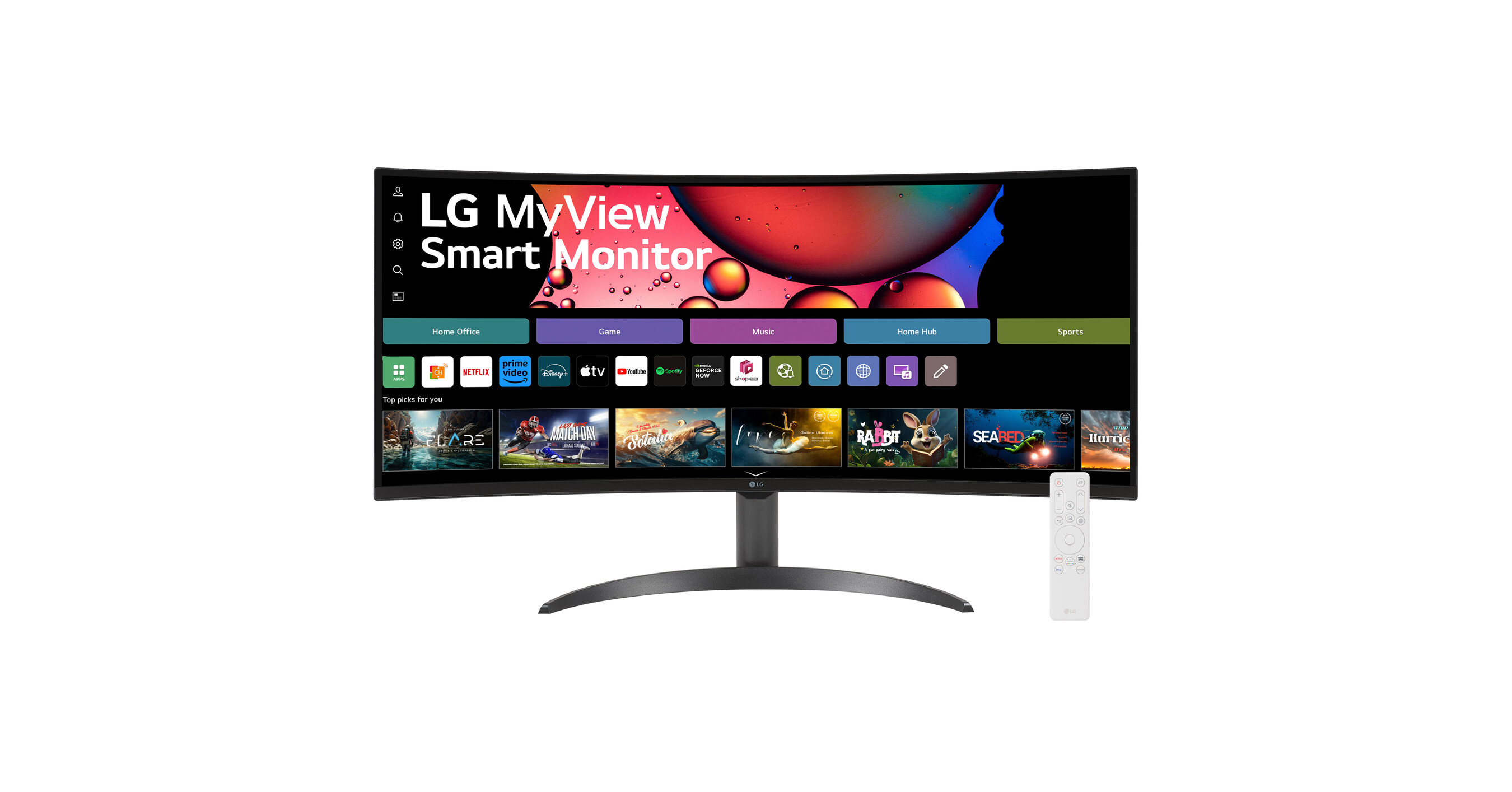 LG LAUNCHES NEWMYVIEW SMART MONITOR WITH CURVED ULTRAWIDE SCREEN AND ...