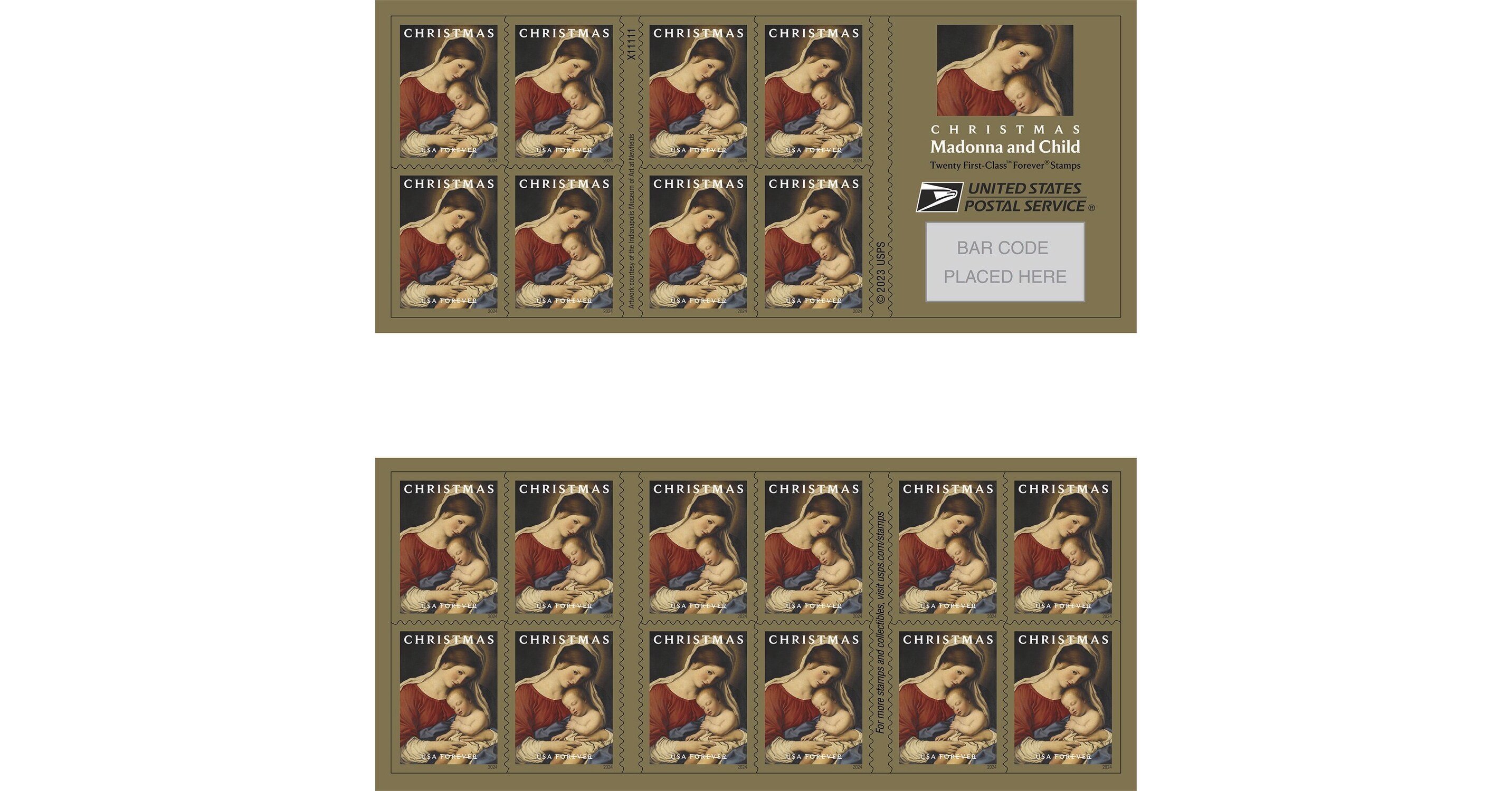 Holiday Cheer Takes Center Stage: USPS Unveils Festive Holiday Stamps ...