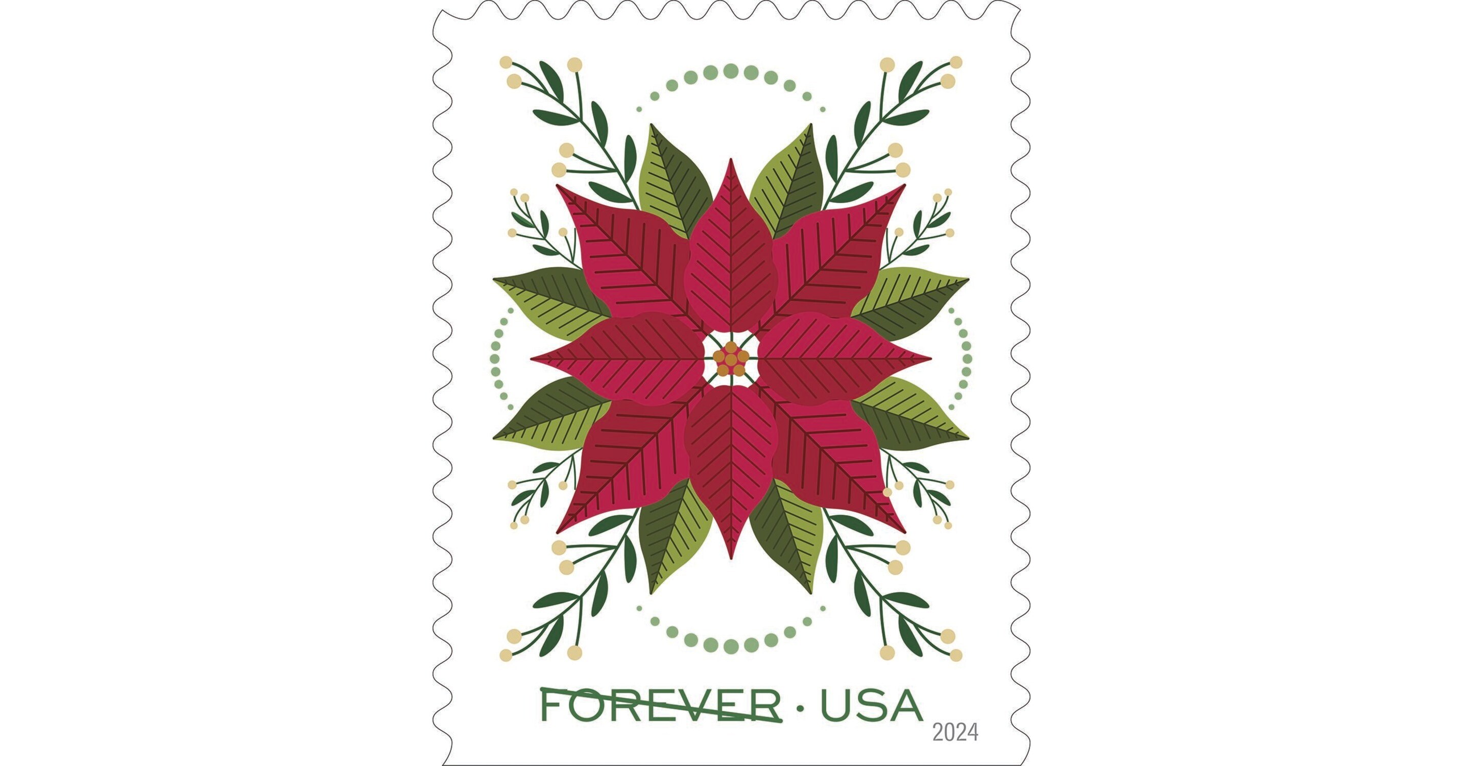 Holiday Cheer Takes Center Stage: USPS Unveils Festive Holiday Stamps ...