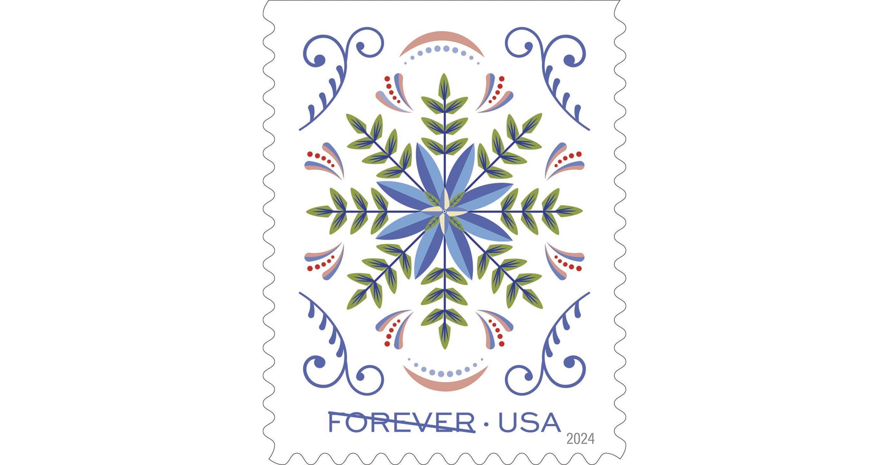 Holiday Cheer Takes Center Stage: USPS Unveils Festive Holiday Stamps ...
