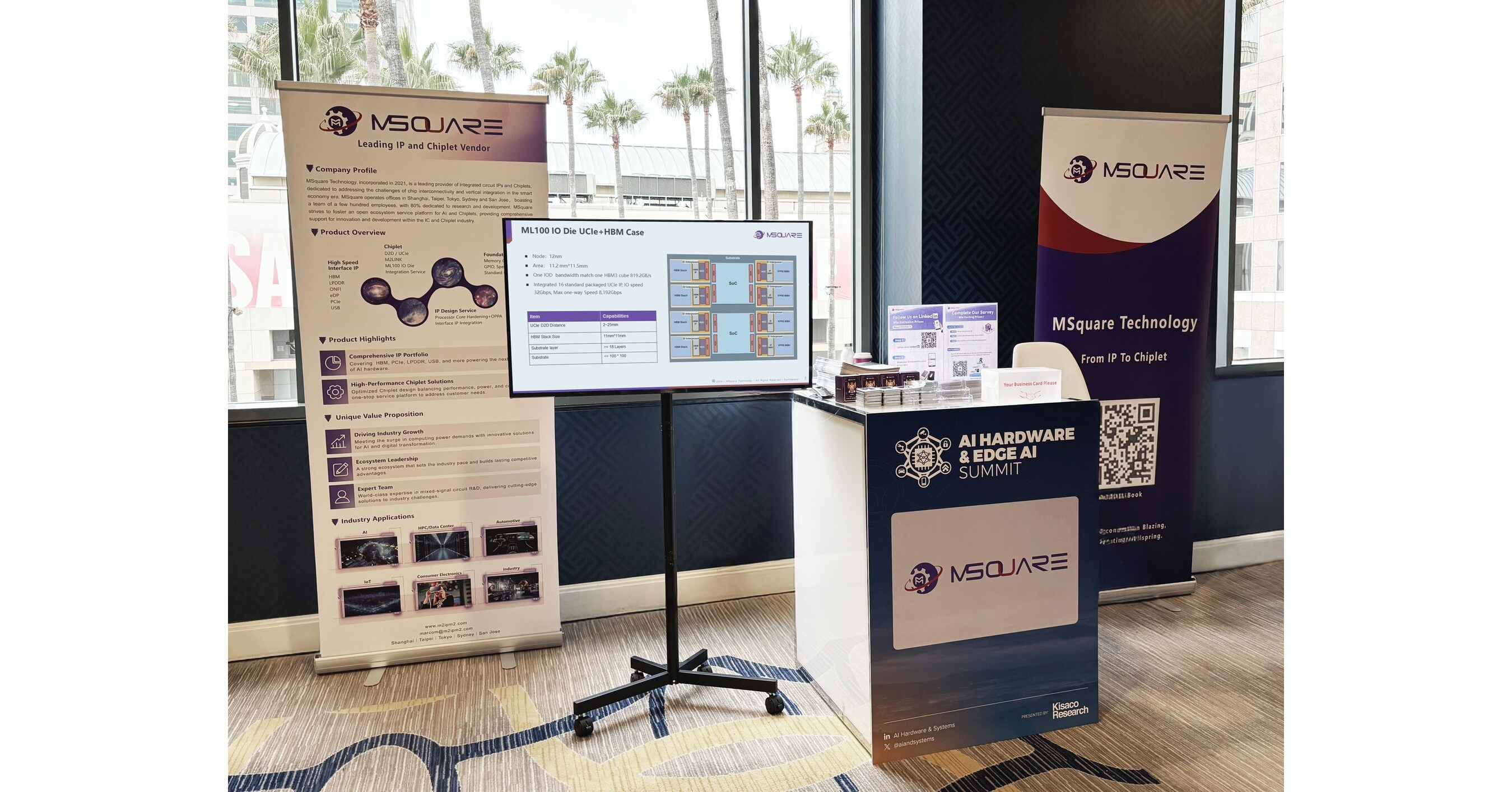 MSquare Technology Showcases Leadership in IP and Chiplet Innovation at ...