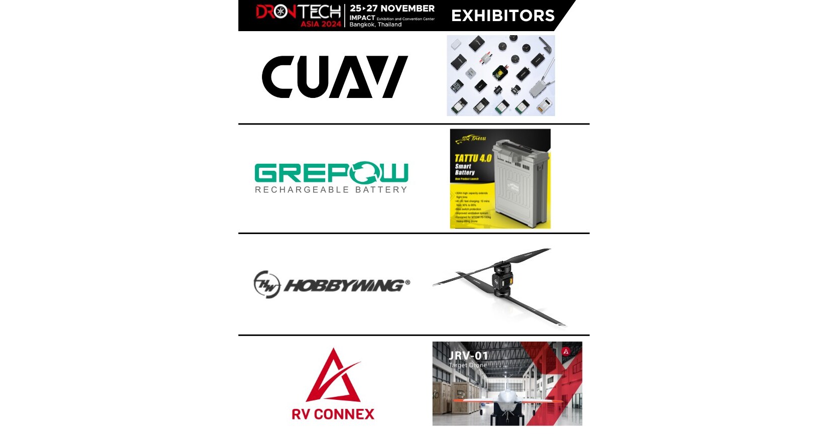 DRONTECH ASIA 2024 WELCOMES INTERNATIONAL DRONE PLAYERS CUAV TECH INC ...