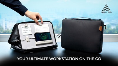 Traveland's Revolutionary 3-in-1 Sway Bag - A Mobile Workstation That ...