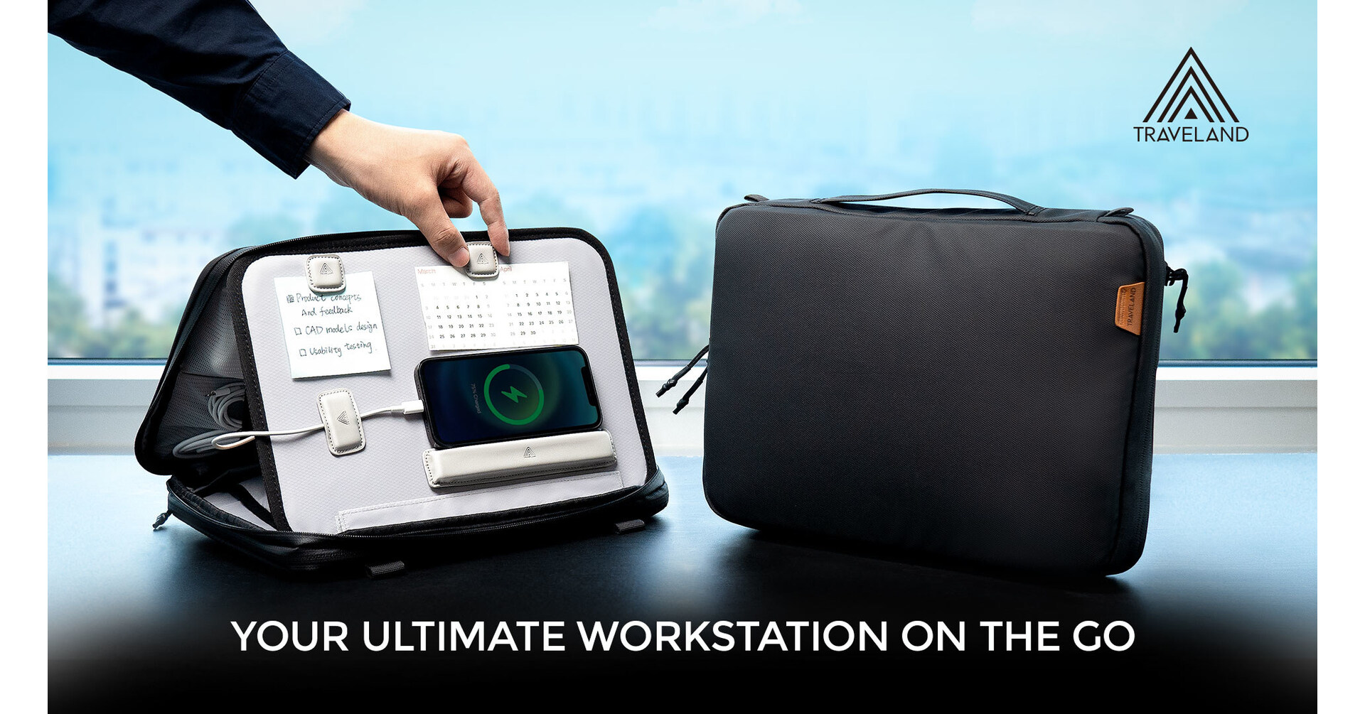 Traveland's Revolutionary 3-in-1 Sway Bag - A Mobile Workstation That ...