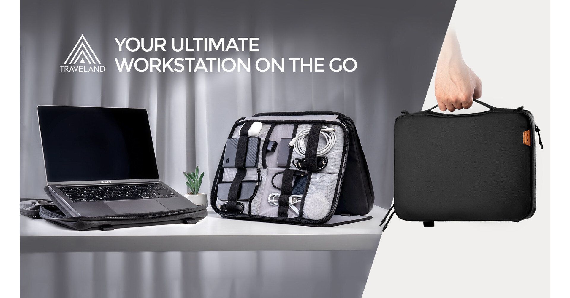 Traveland's Revolutionary 3-in-1 Sway Bag - A Mobile Workstation That ...