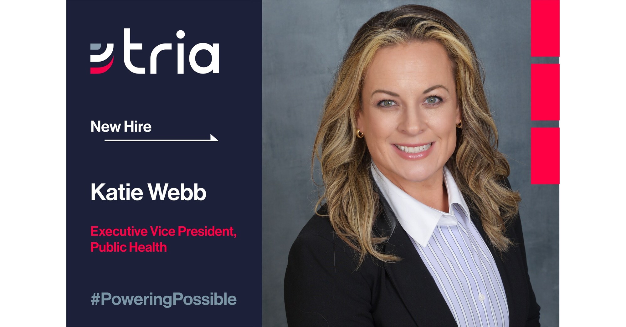 Tria Federal Announces Katie Webb as New Executive Vice President for ...