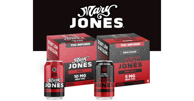 Mary Jones Launches HD9 Cola and Zero Cola, Bringing World's #1 Soft ...
