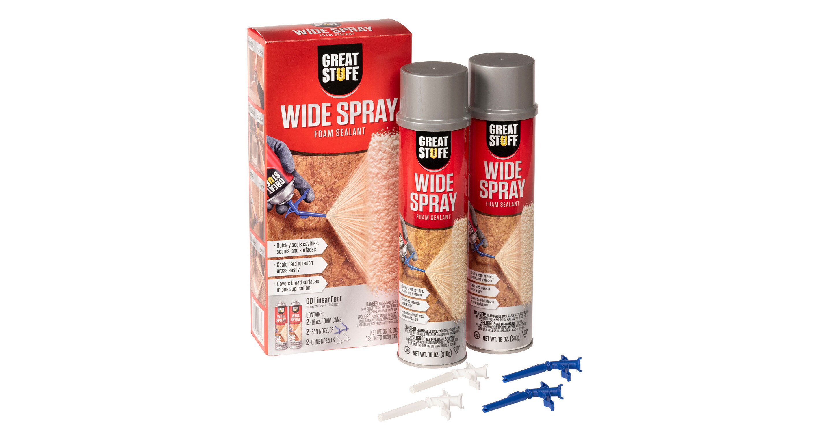 DuPont Launches Great Stuff™ Wide Spray Foam Sealant