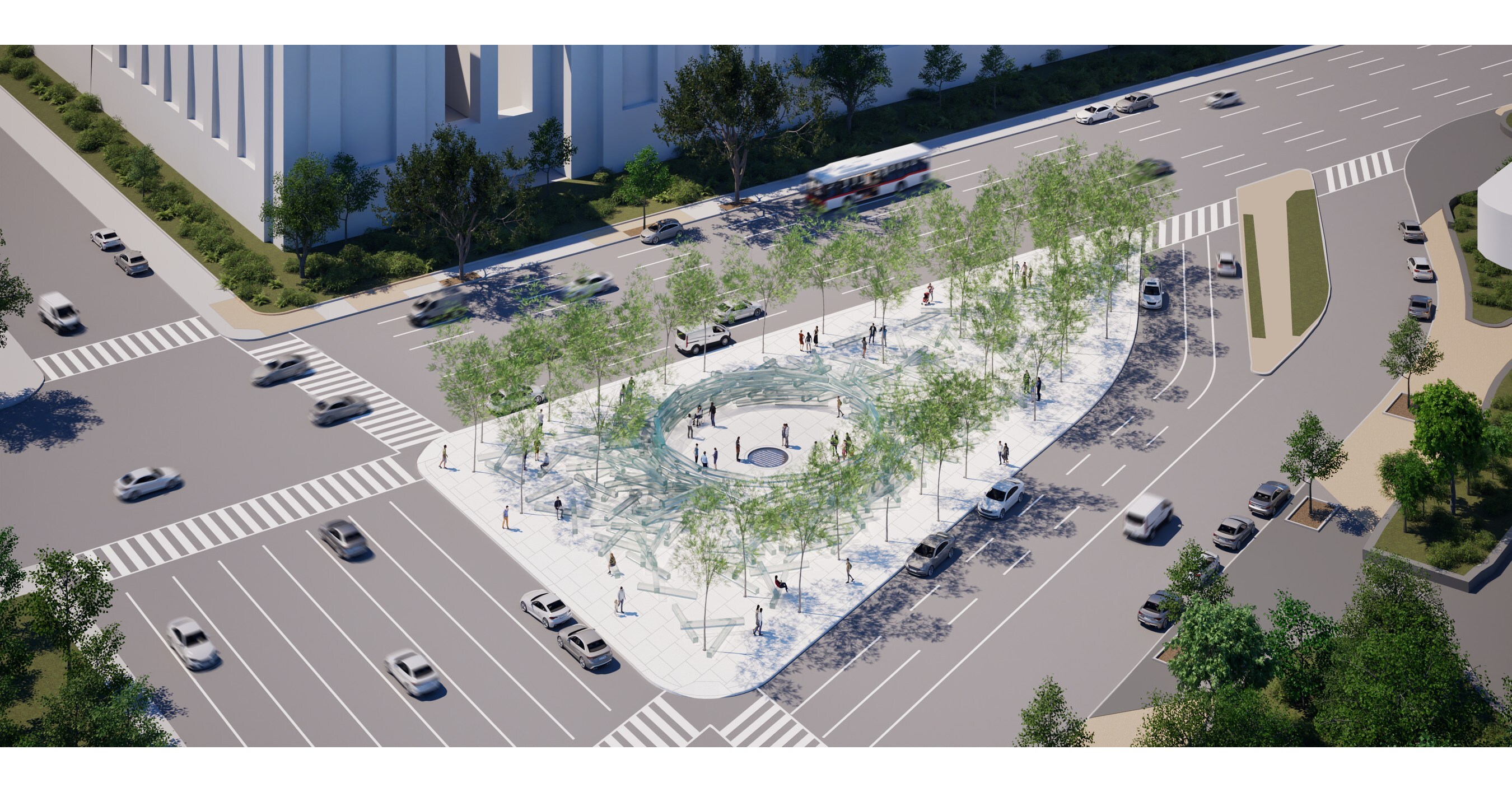 First Public Images Unveiled of Fallen Journalists Memorial to be ...