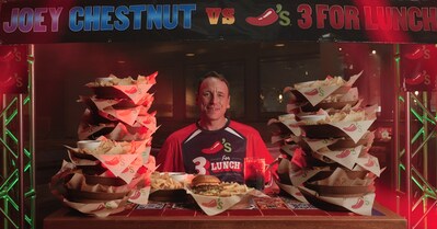 Chili's® Fires at Fast Food Again with Irresistible 3 For Lunch Combos