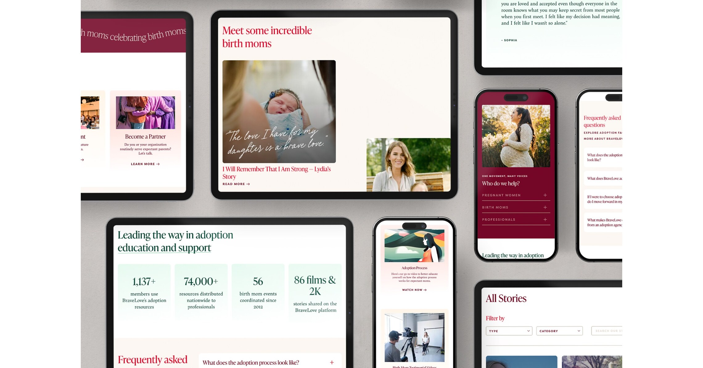 BraveLove Launches New Site by Tegan Digital