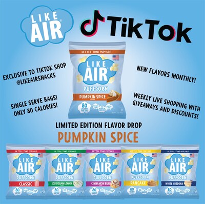 Like Air® Launches Exclusive TikTok Shop Monthly Flavor Drops - The ...