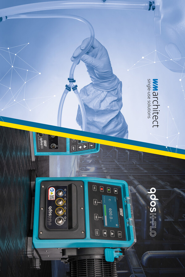 Watson-Marlow unveils Qdos™ H-FLO and WMArchitectTM :Innovating fluid ...