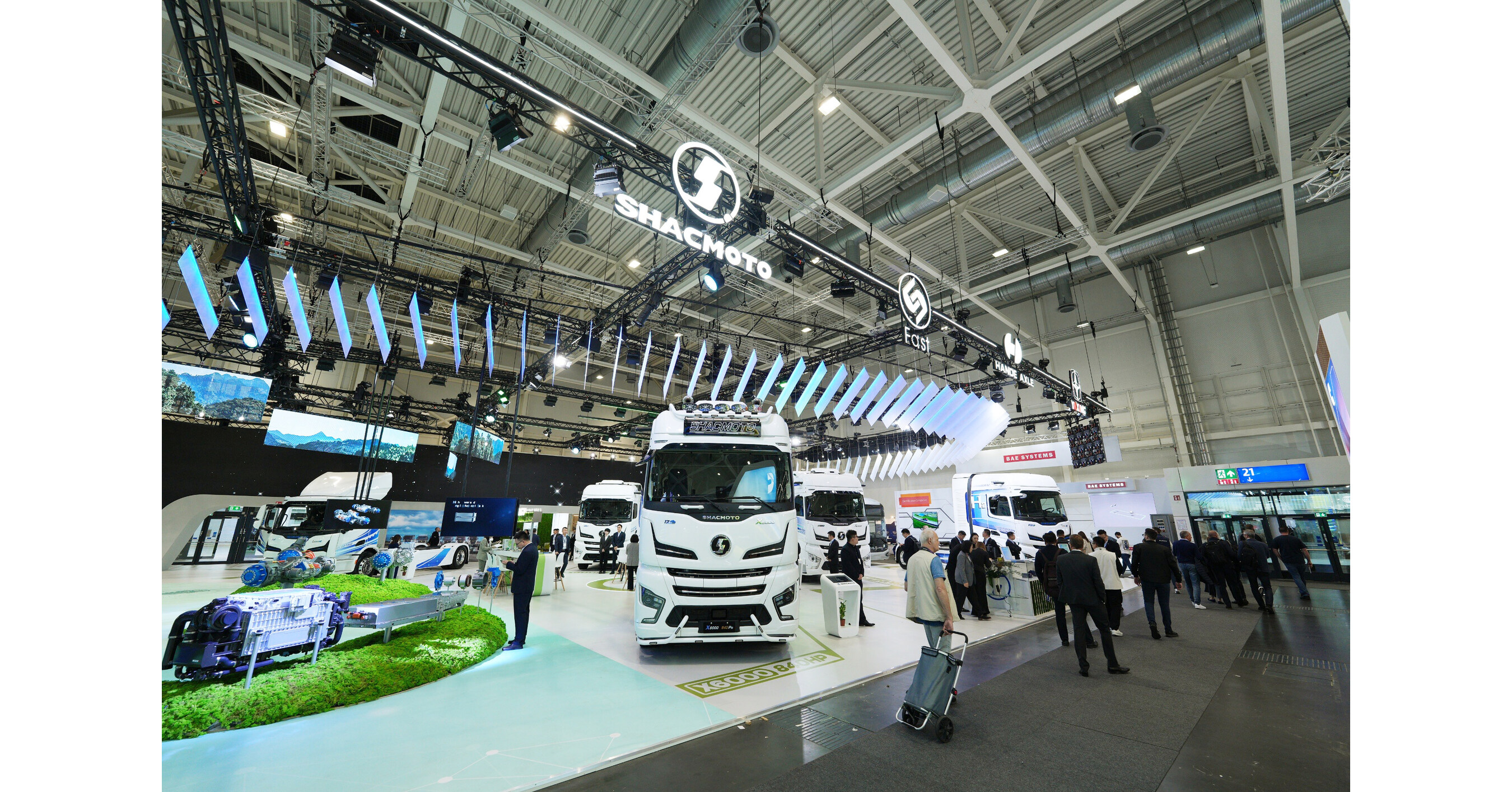 SHACMOTO Heavy Duty debütiert auf der IAA, Effizienz für die Grüne Zukunft