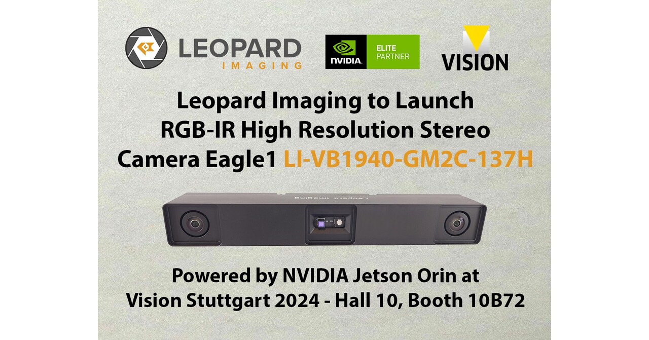 Leopard Imaging to Launch RGB-IR High-Resolution Stereo Camera Eagle1 ...