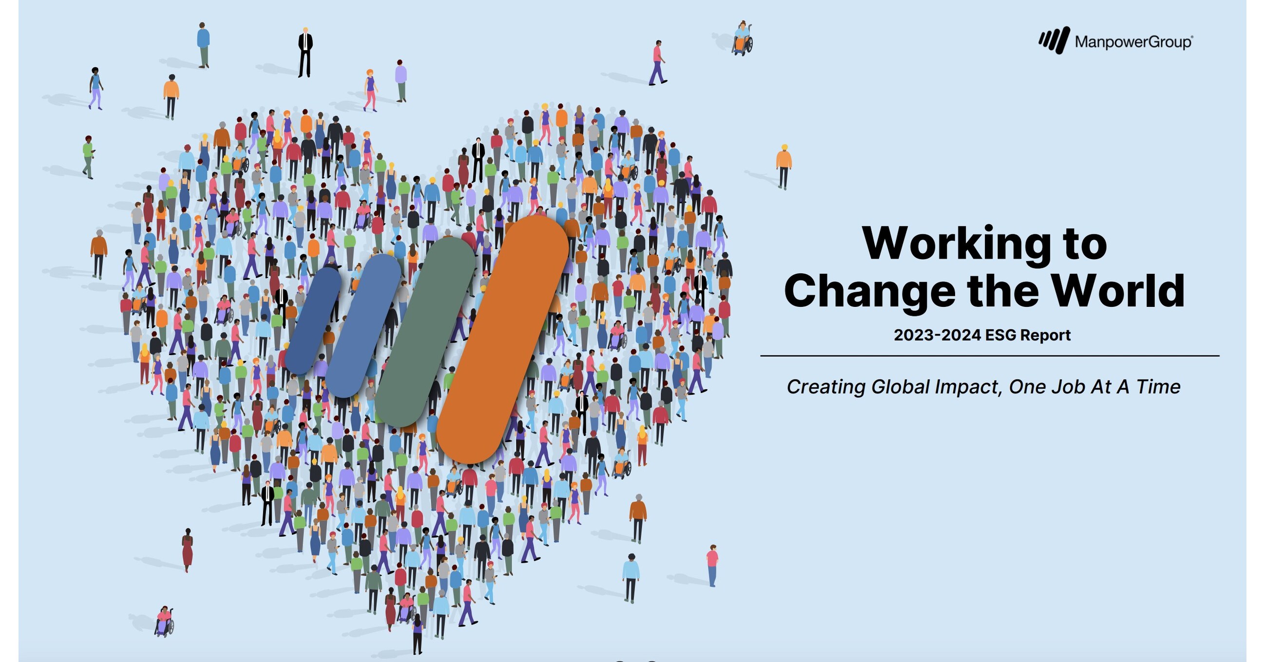 Working to Change the World: ManpowerGroup's 2023-2024 ESG Report ...