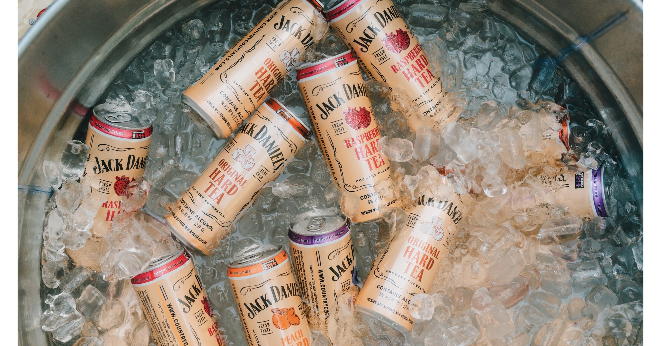 Jack Daniel's Country Cocktails Hard Tea Launches Nationwide